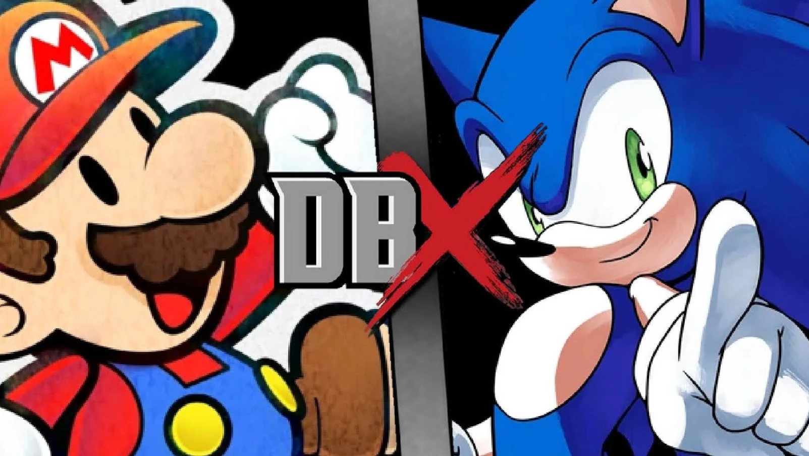 Paper Mario vs Archie Sonic | DBX Fanon Wikia | Fandom