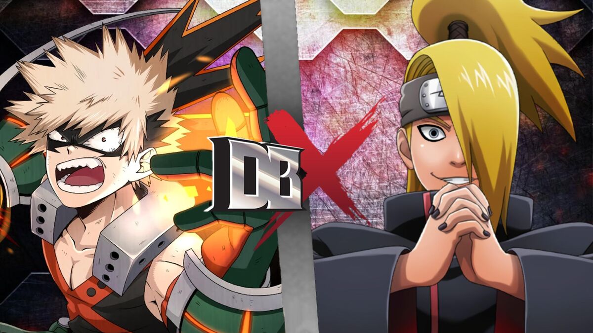 Katsuki Bakugou Vs Deidara Dbx Fanon Wikia Fandom