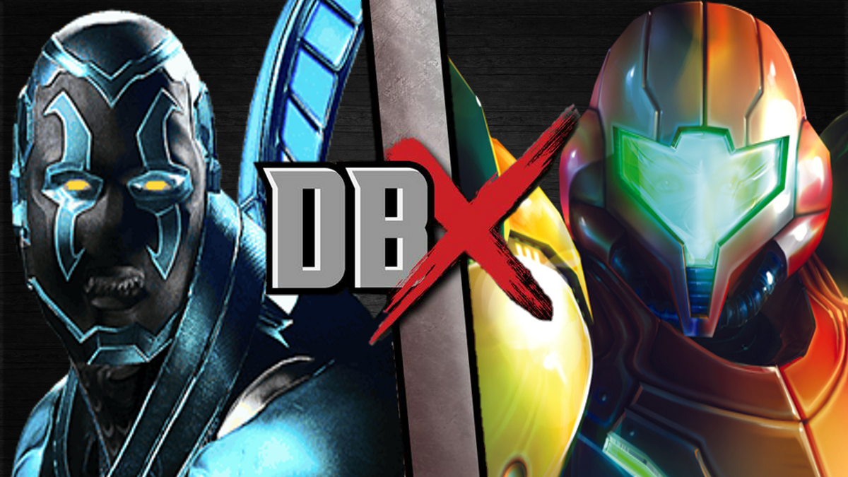 Blue Beetle Vs Samus Dbx Fanon Wikia Fandom