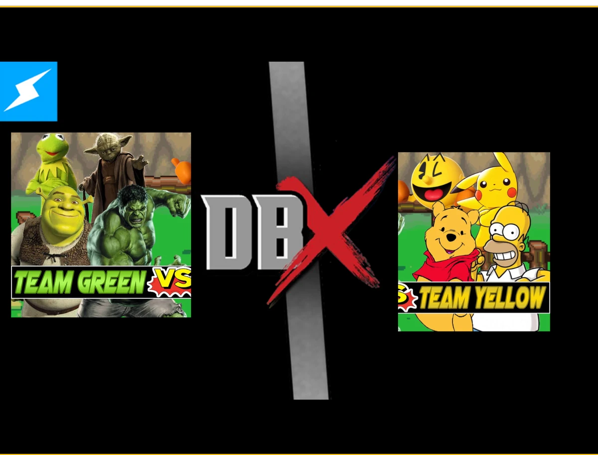 Team Green vs Team Yellow | DBX Fanon Wikia | Fandom