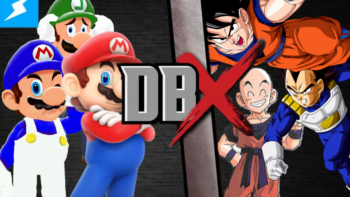 Mario, Luigi and SMG4 vs. Goku, Krillin and Vegeta | DBX Fanon Wikia ...