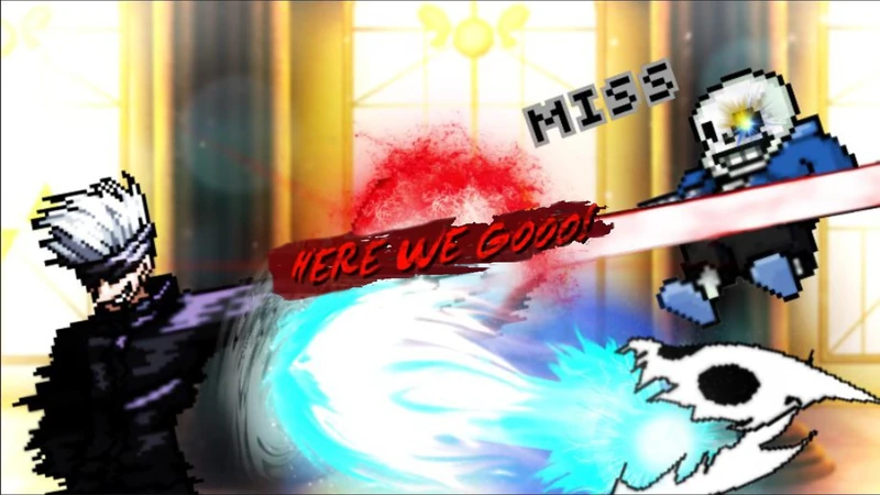 Satoru Gojo vs Sans The Skeleton | DBX Fanon Wikia | Fandom