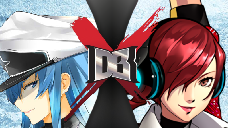 Esdeath Vs Mitsuru Kirijo Dbx Fanon Wikia Fandom