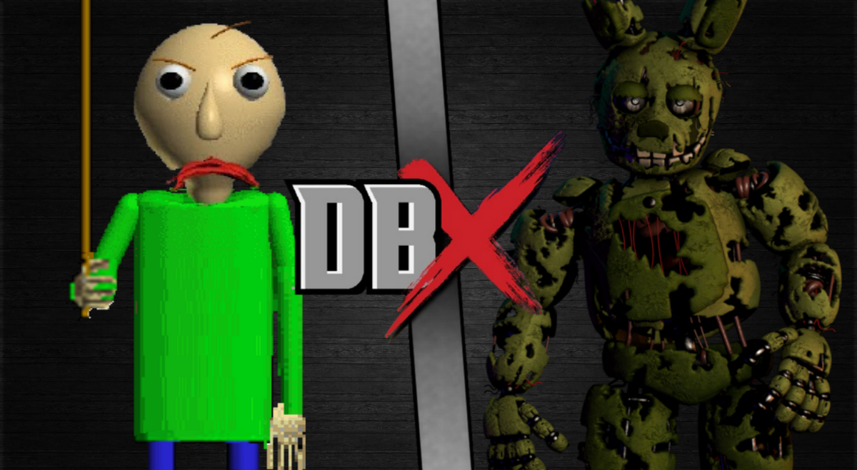 Baldi Vs Springtrap Dbx Fanon Wikia Fandom
