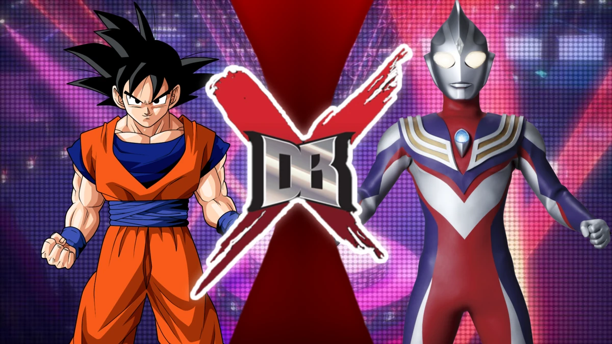 Goku vs Ultraman Tiga | DBX Fanon Wikia | Fandom