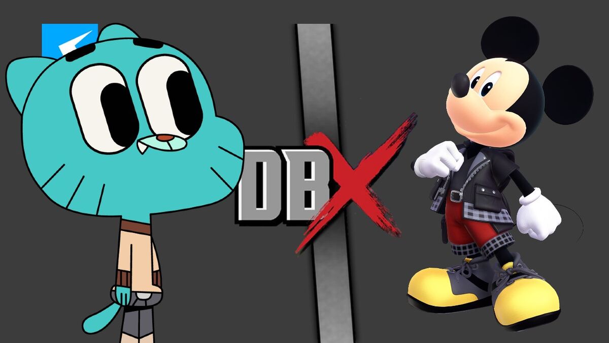 Mickey Mouse Vs Gumball Watterson Dbx Fanon Wikia Fandom