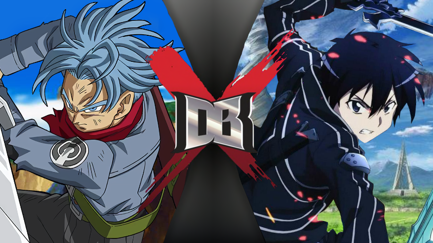 Trunks Vs Kirito Dbx Fanon Wikia Fandom