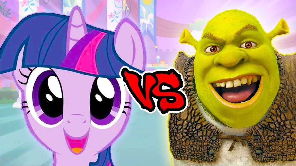 Shrek Vs Twilight Sparkle | DBX Fanon Wikia | Fandom