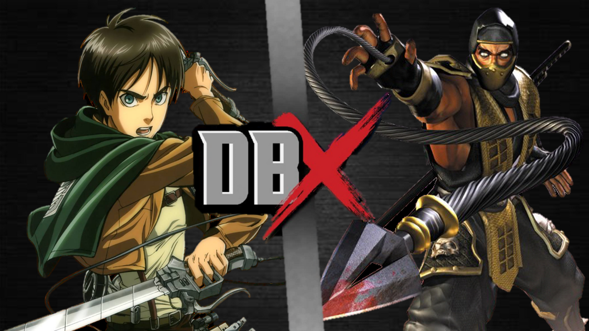 Eren Yeager Vs Scorpion Dbx Fanon Wikia Fandom