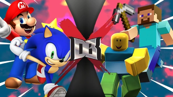 Mario and Sonic vs Steve and Robloxian | DBX Fanon Wikia | Fandom
