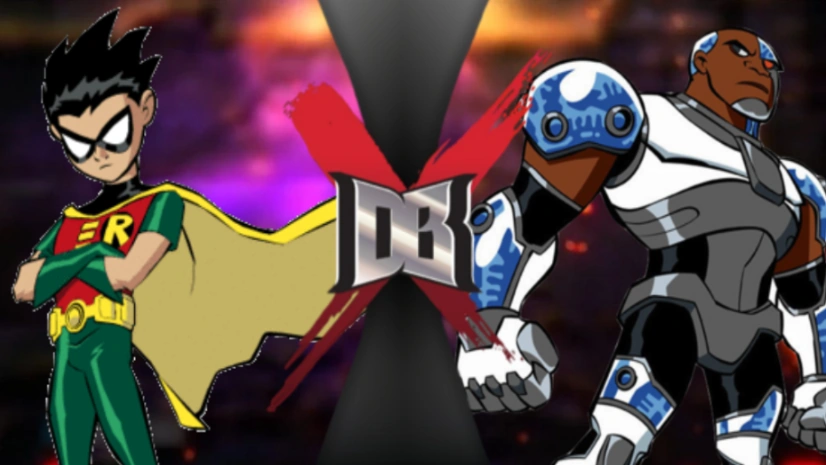 Robin vs Cyborg | DBX Fanon Wikia | Fandom