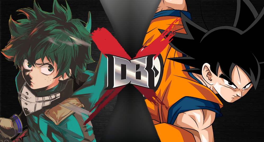 Izuku Midoriya Vs Son Goku Dbx Fanon Wikia Fandom