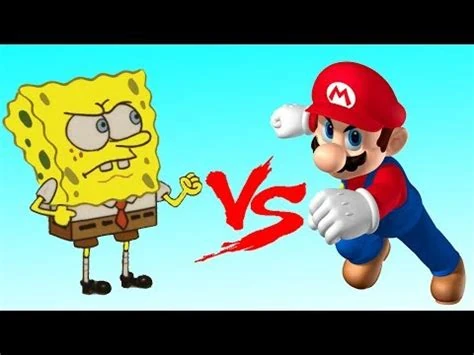 Mario Vs Spongebob | DBX Fanon Wikia | Fandom