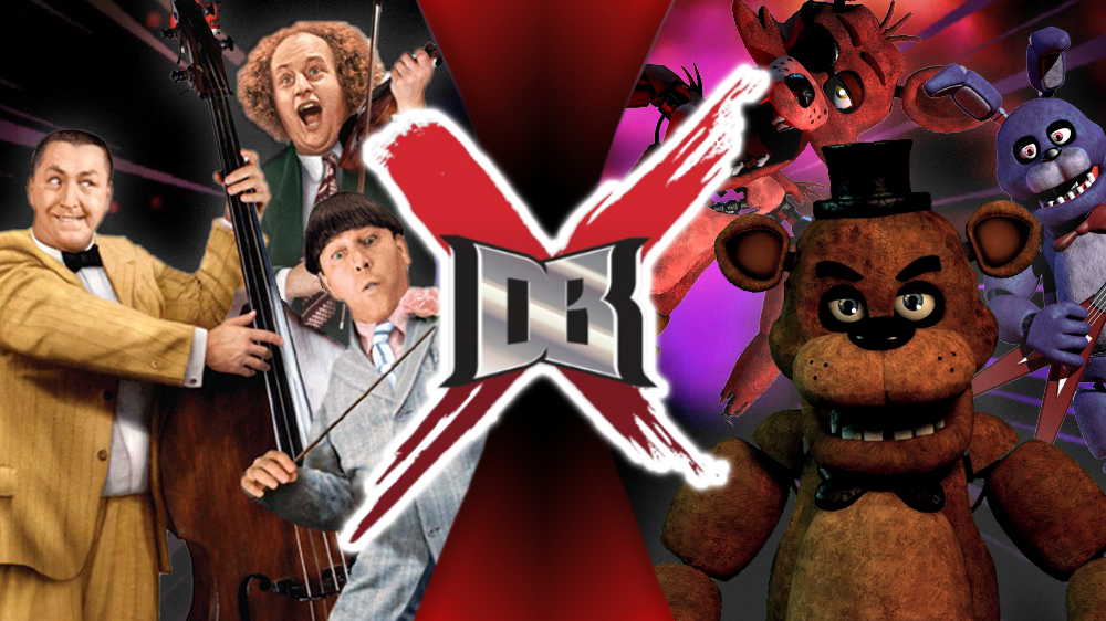 The Three Stooges Vs The Animatronics Dbx Fanon Wikia Fandom
