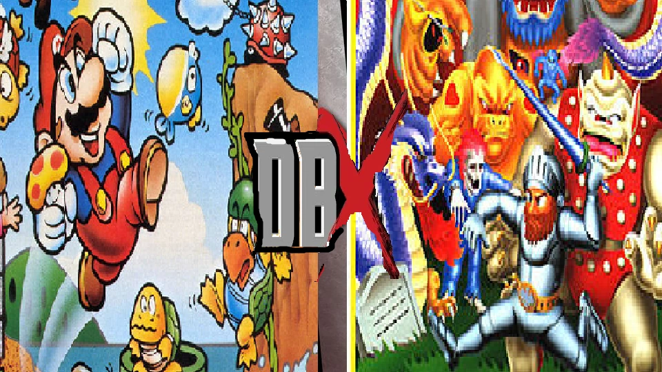 Mario VS Sir Arthur | DBX Fanon Wikia | Fandom