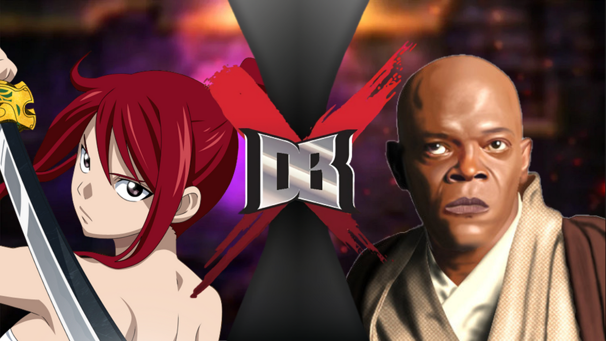Erza Scarlet Vs Mace Windu Dbx Fanon Wikia Fandom