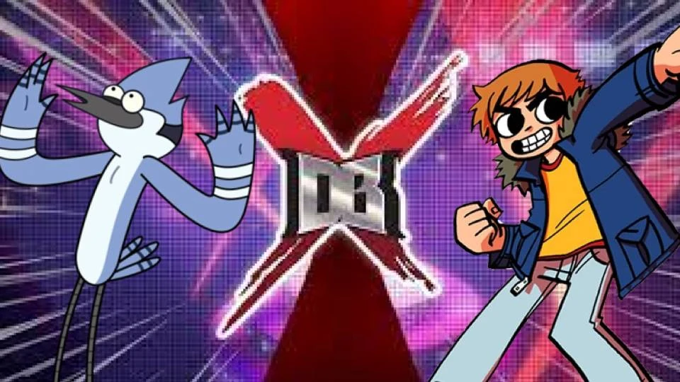 Mordecai VS Scott Pilgrim | DBX Fanon Wikia | Fandom