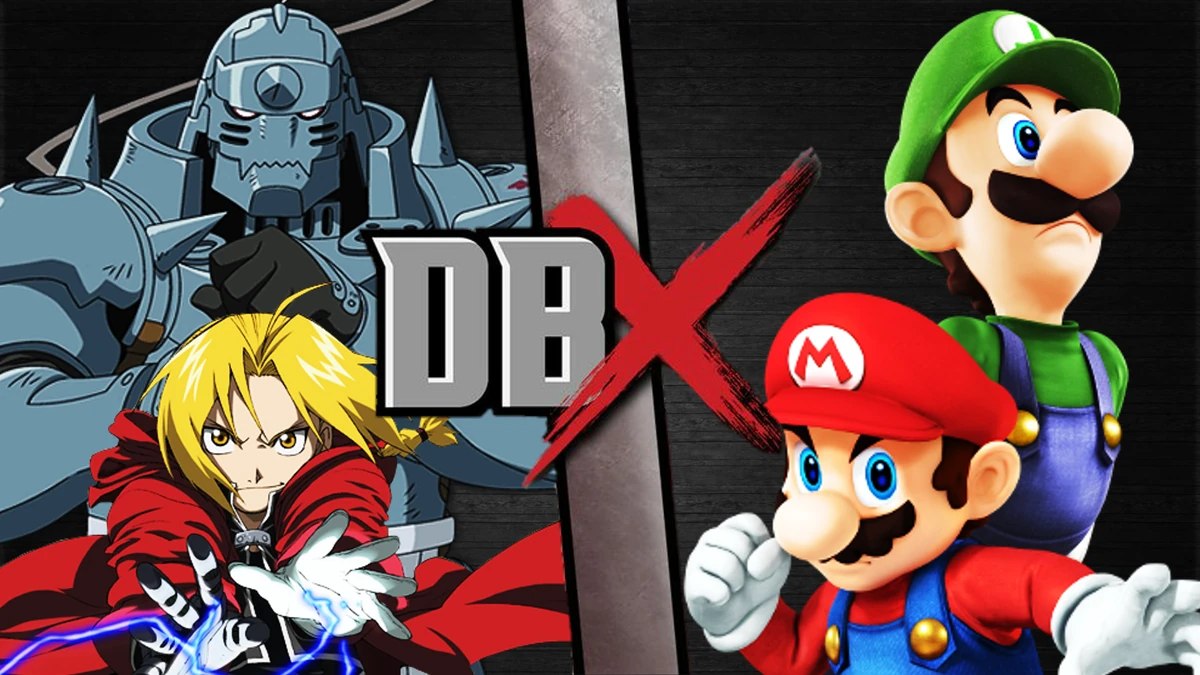 The Elric Brothers Vs The Mario Brothers | DBX Fanon Wikia | Fandom