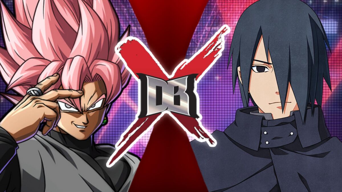 Goku Black Vs Sasuke Dbx Fanon Wikia Fandom