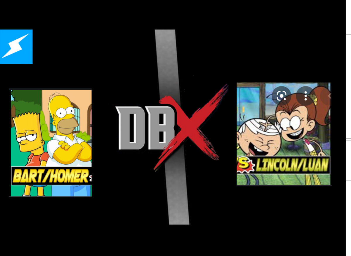 Homer And Bart Vs Lincoln And Luan Dbx Fanon Wikia Fandom