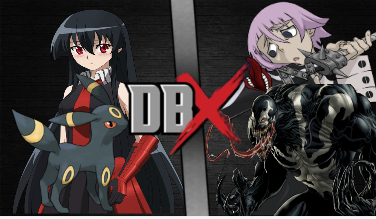 Akame and Umbreon vs Crona and Venom | DBX Fanon Wikia | Fandom