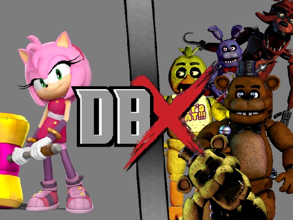 Amy Rose (Sonic Boom) VS The Animatronics | DBX Fanon Wikia | Fandom