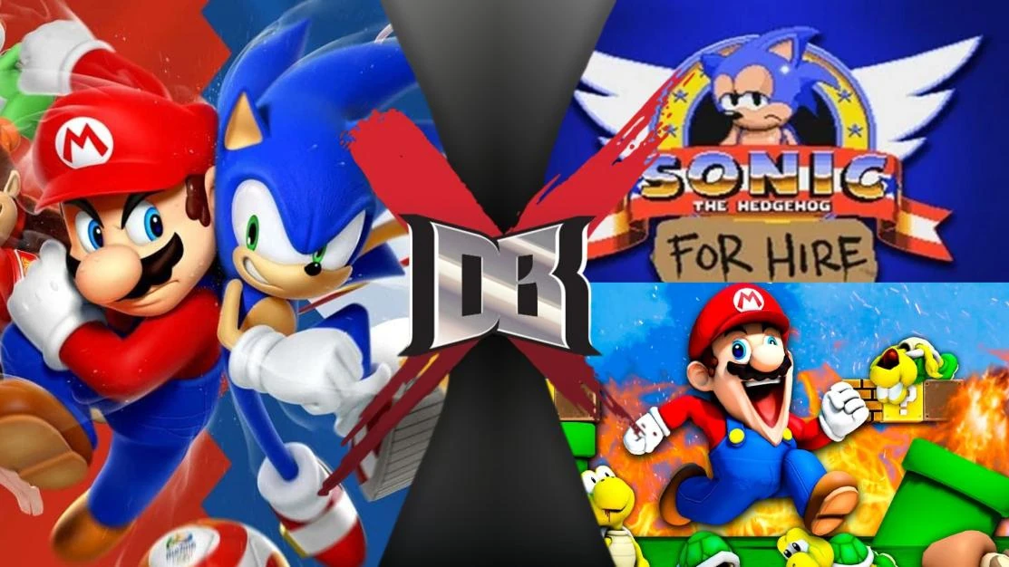 Sonic Vs Mario