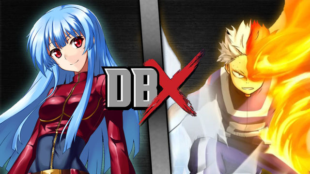 Kula Diamond Vs Shoto Todoroki Dbx Fanon Wikia Fandom