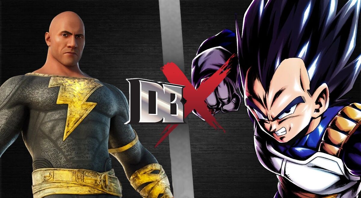 Black Adam Vs Vegeta Dbx Fanon Wikia Fandom