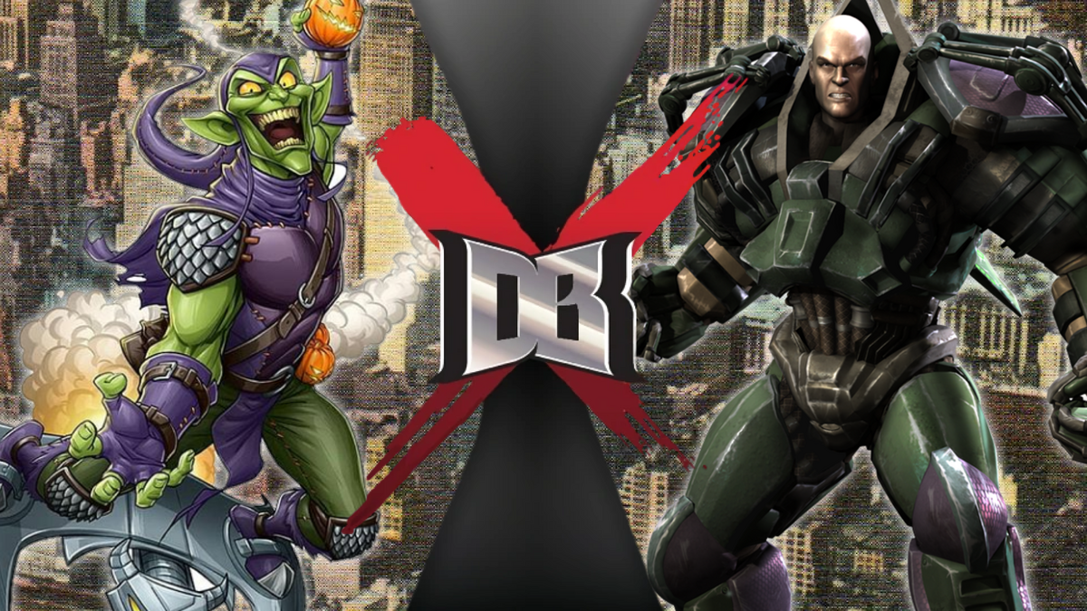 Green Goblin Vs Lex Luthor Dbx Fanon Wikia Fandom