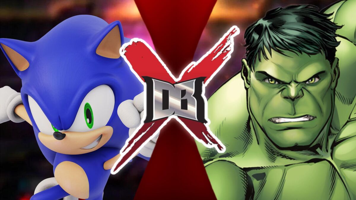 Sonic Vs Hulk Dbx Fanon Wikia Fandom