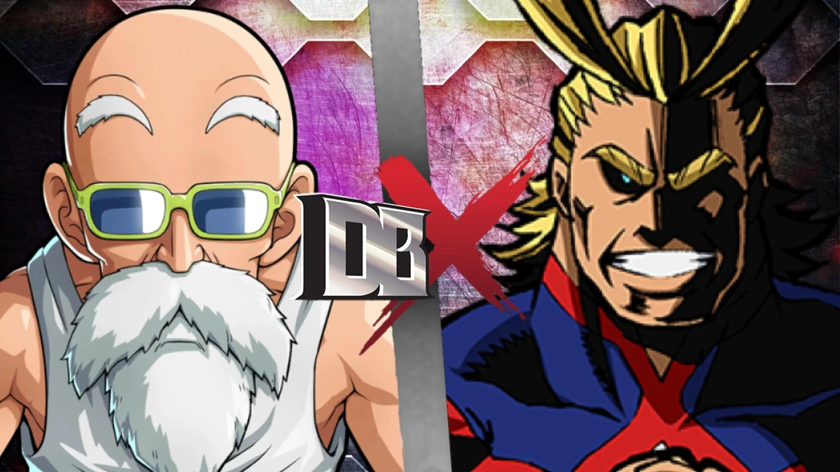 Master Roshi vs All Might | DBX Fanon Wikia | Fandom