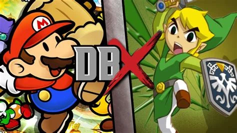 Paper Mario Vs Toon Link | DBX Fanon Wikia | Fandom