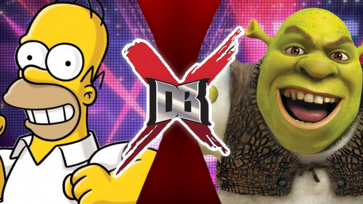 Homer Simpson Vs Shrek Dbx Fanon Wikia Fandom