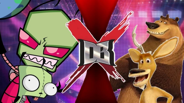 Zim And Gir Vs Boog And Elliot Dbx Fanon Wikia Fandom