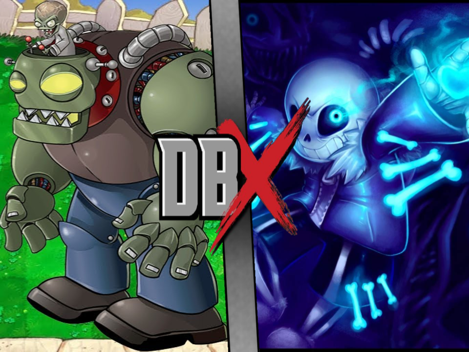 User Blogluigi The Thunder Masterdr Zomboss Vs Sans Dbx Fanon