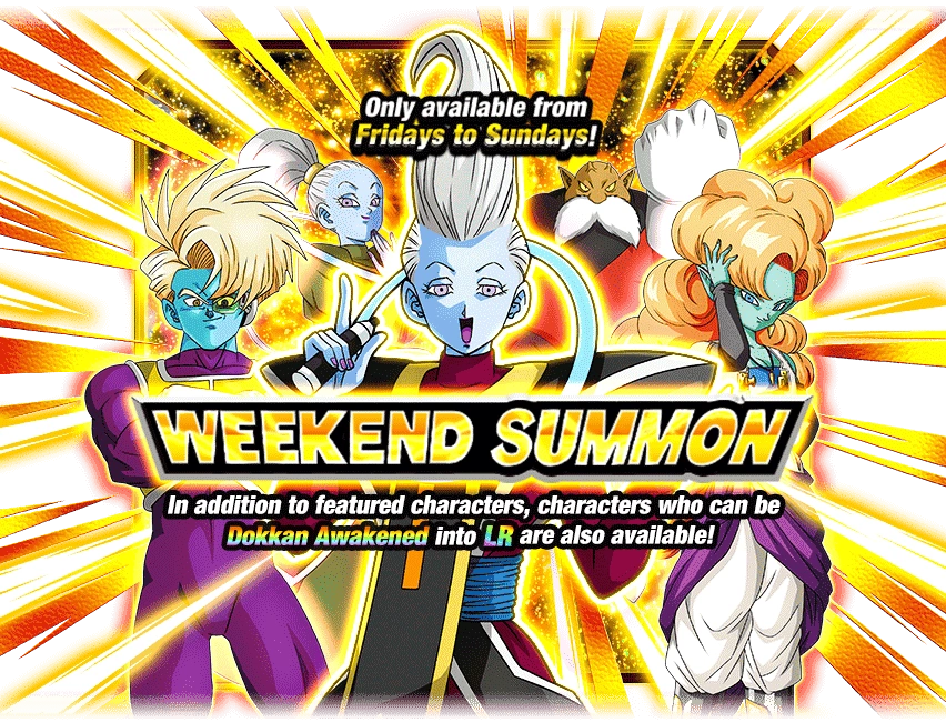 Ticket Summon: Weekend Ticket | Dragon Ball Z Dokkan Battle Wiki | Fandom
