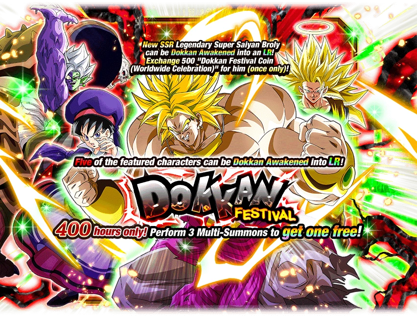Dokkan Festival: Legendary Super Saiyan Broly (INT) | Dragon Ball Z ...