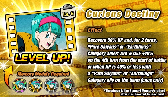 Behold! Support Memory Boost | Dragon Ball Z Dokkan Battle Wiki | Fandom