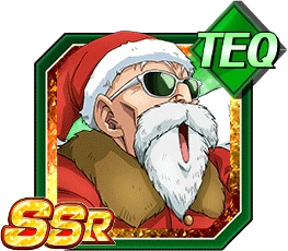 Thrilling Christmas Eve Master Roshi (Santa) | Dragon Ball Z Dokkan ...