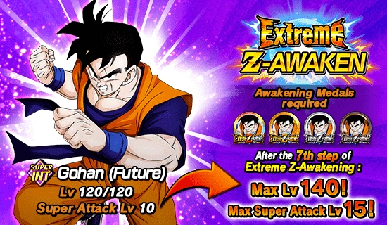 Extreme Z-Battle: Heroic Warrior Gohan (Future) | Dragon Ball Z Dokkan ...