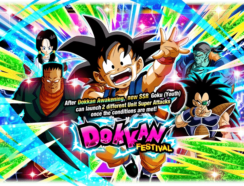 Dokkan Festival: Goku (Youth) | Dragon Ball Z Dokkan Battle Wiki | Fandom