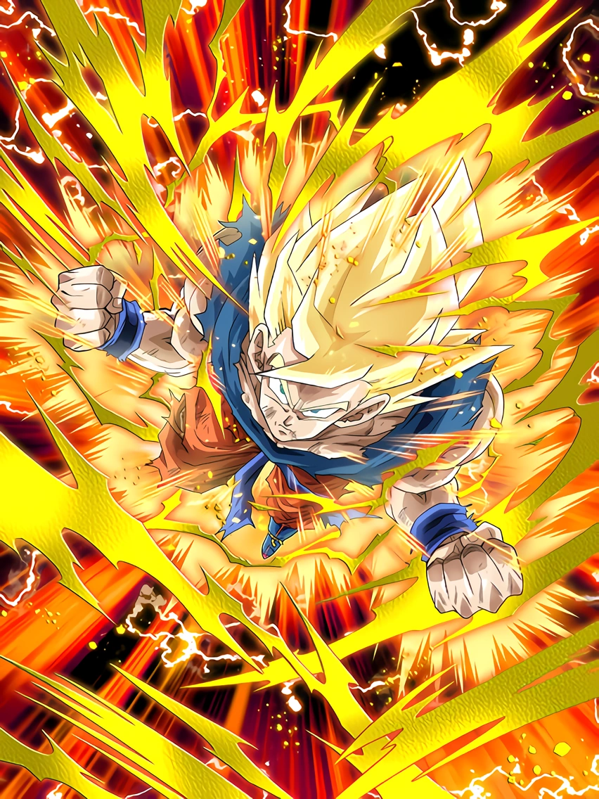 Furious Limit-Breaking Super Saiyan Goku | Dragon Ball Z Dokkan Battle ...