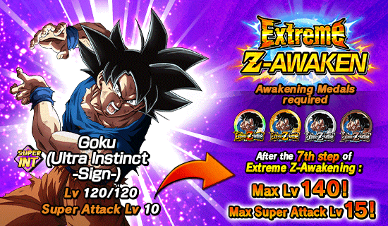 Extreme Z-Battle: Transdimensional Instinct Goku (Ultra Instinct -Sign ...