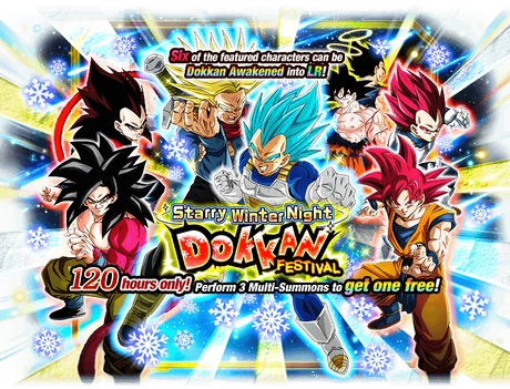 Dokkan Festival: Starry Winter Night | Dragon Ball Z Dokkan Battle Wiki ...