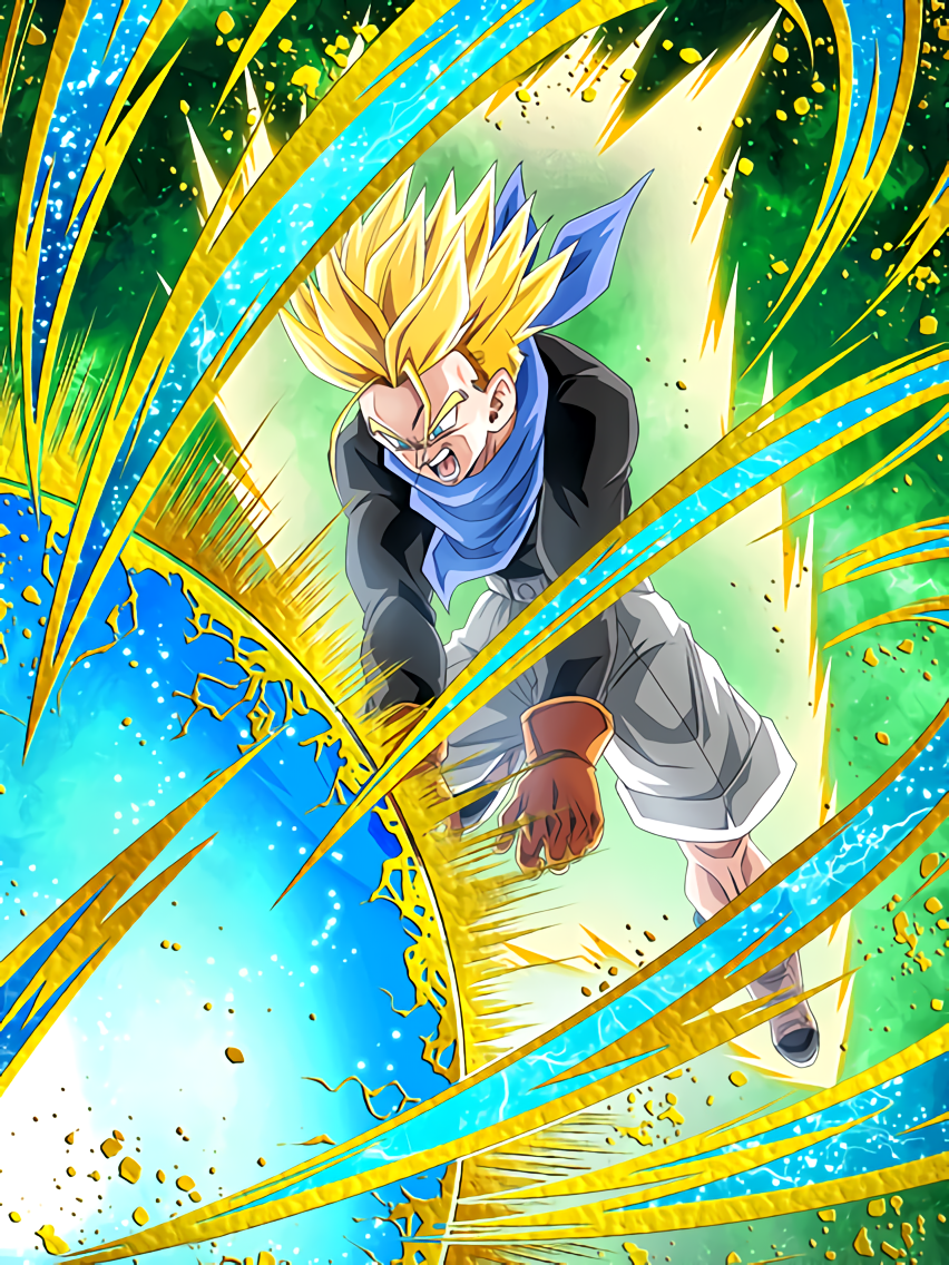 Confidence-Imbuing Moment Super Saiyan Trunks (GT) | Dragon Ball Z ...