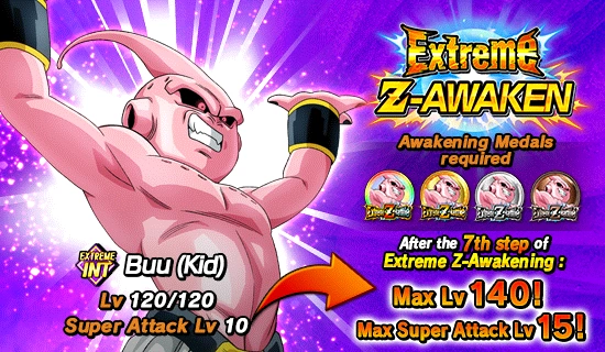 Extreme Z-Battle: Transcendent Majin Buu (Kid) | Dragon Ball Z Dokkan ...