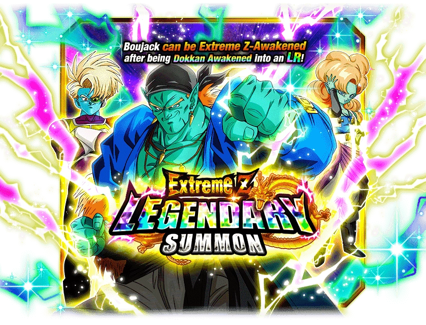 Extreme Z Legendary Summon: Boujack | Dragon Ball Z Dokkan Battle Wiki ...