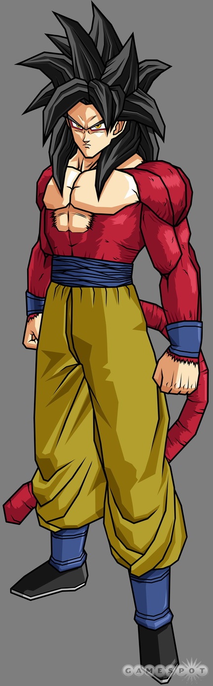 Super Saiyan 4 Goku | Dragon Ball Z Budokai Tenkaichi 2 Wiki | Fandom