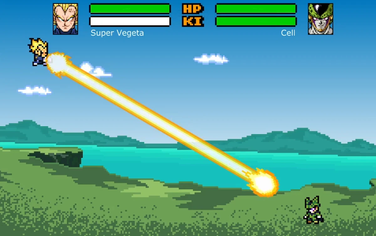 Final Flash | Dragon Ball Z Devolution Wikia | Fandom